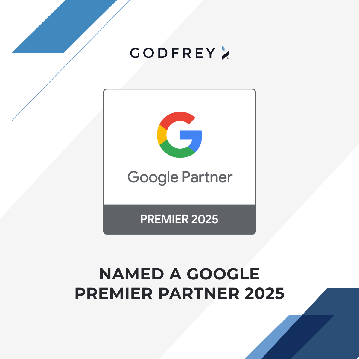 Godfrey Achieves Google Premier Partner Status | Godfrey